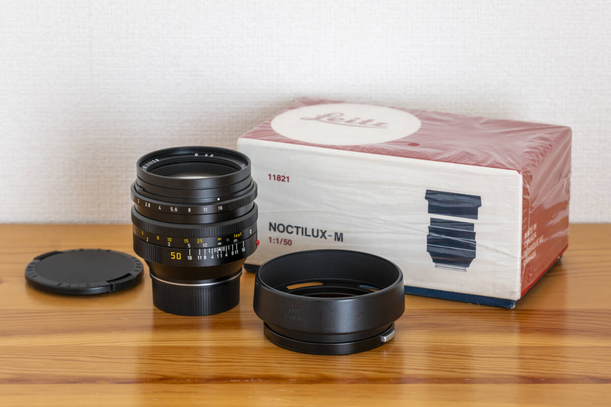 【目立った傷や汚れなし】ライカ LEICA ノクチルックス NOCTILUX-M 50mm F1.0 E60 後期 美品 箱付き フード付きの落札情報詳細 - Yahoo!オークション落札価格 ...