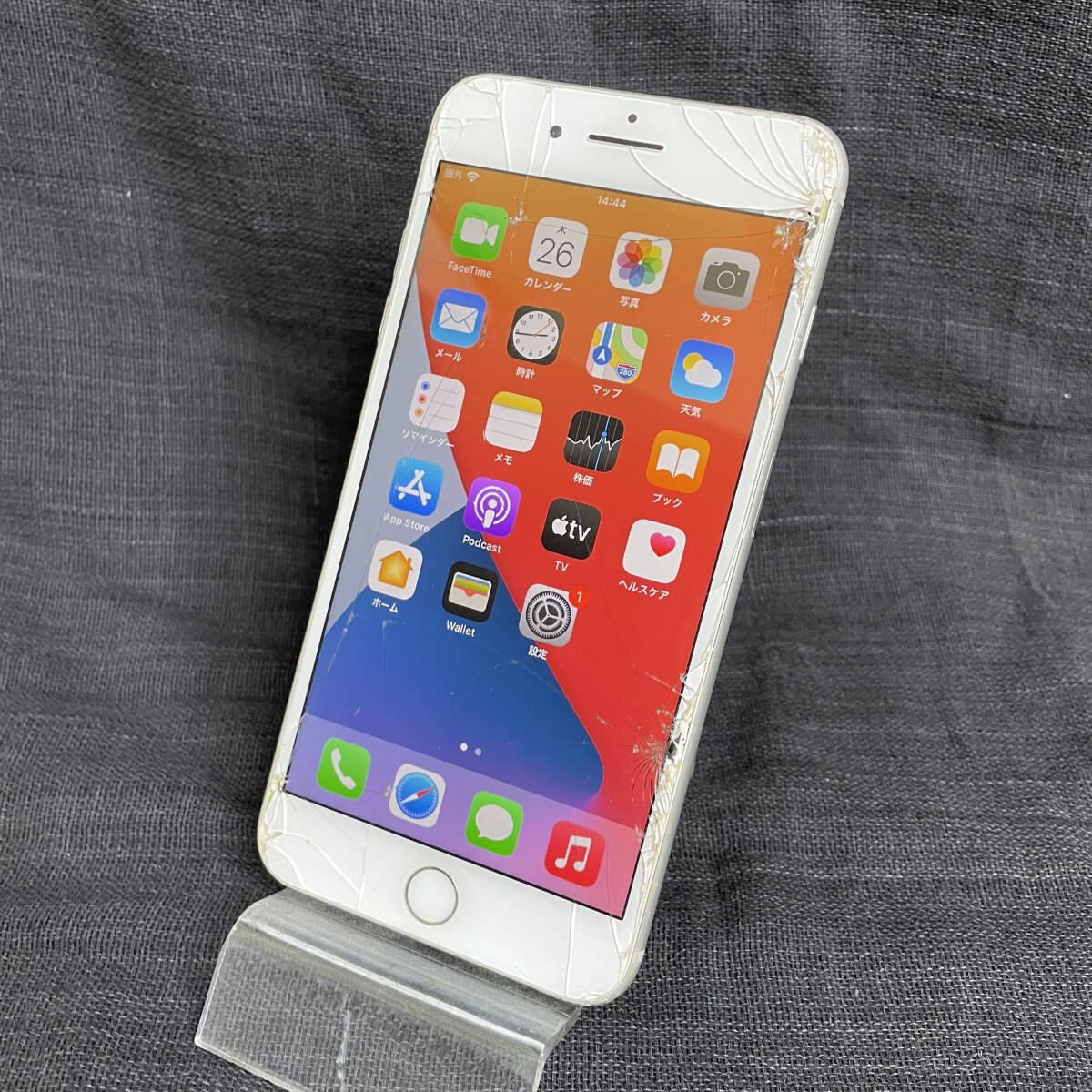 【傷や汚れあり】中古☆Apple iPhone8Plus MQ9P2J/A 256GB シルバー SIMフリー 〇判定 残債なし バッテリーサービス 画面割れ 動作確認済み ジャンクの落札情報 ...