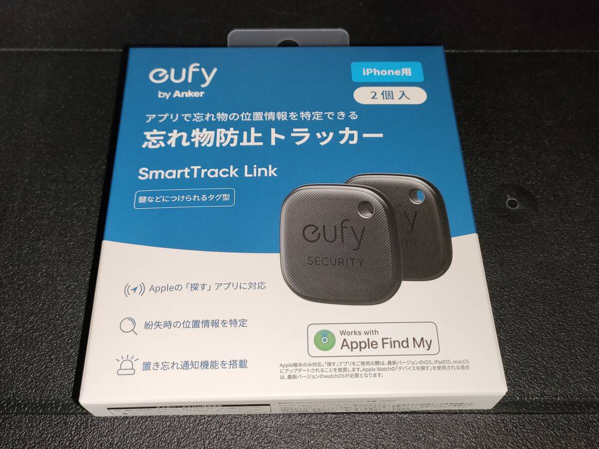 【未使用】Anker タグ型 忘れ物防止トラッカー Eufy Security SmartTrack Link 2個入り IPhone用 新品未開封の落札情報詳細 - Yahoo!オークション ...