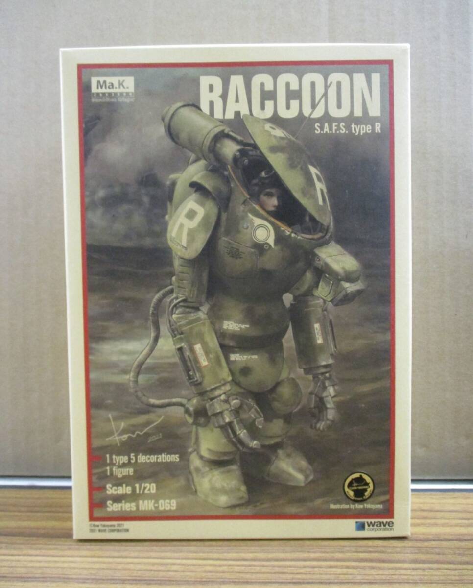 【傷や汚れあり】#w21【梱60】wave Ma.K. マシーネンクリーガー 1/20 シリーズ MK069 RACCOON S.A.F.S ...