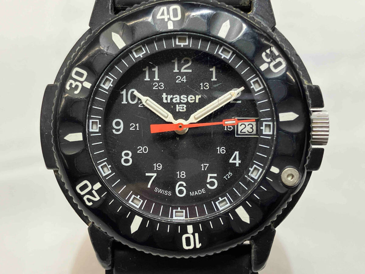 【全体的に状態が悪い】【ジャンク】【不動】 TRASER トレーサー P6508.900.37.01 腕時計 ウォッチ CODE BLUE ...