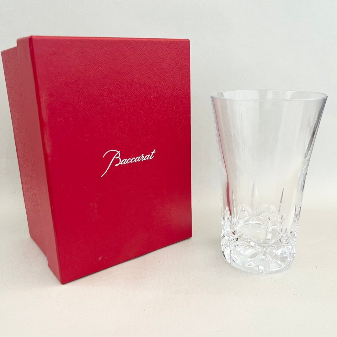【目立った傷や汚れなし】【H2863SY】1円～【Baccarat】バカラ タンブラー バカラグラス 高さ約11cm 飲み口約6.8cm クリスタルガラス ブランド食器 グラス 箱の落札情報 ...
