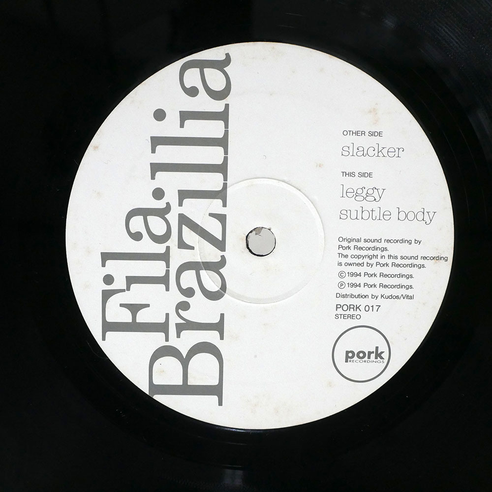 【やや傷や汚れあり】UK盤 FILA BRAZILLIA/SLACKER/PORK RECORDINGS PORK017 12の落札情報詳細 ...