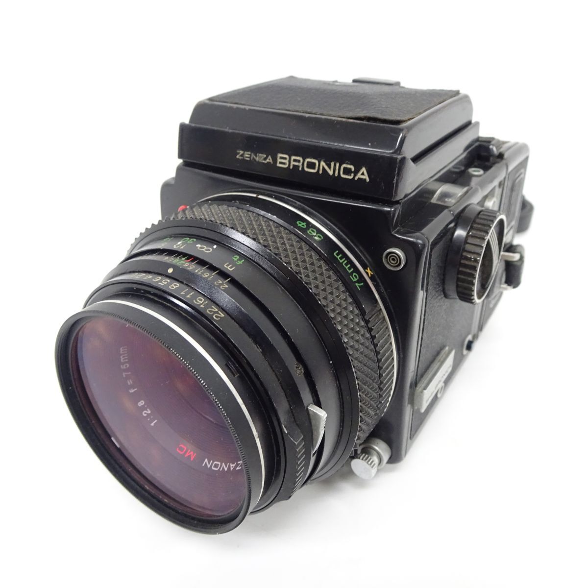 【目立った傷や汚れなし】3-2） 外観美品 ZENZA BRONICA ゼンザブロニカ ZENZANON MC 1:4 f=40mm 中判カメラレンズの落札情報詳細 - Yahoo ...