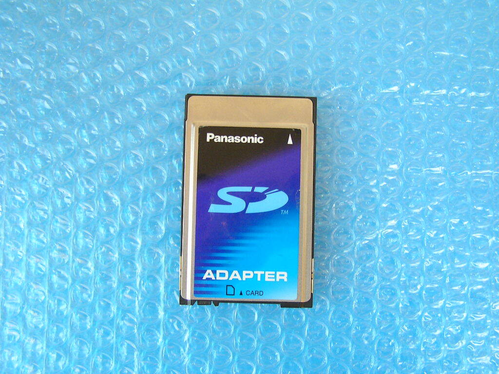 【中古】Panasonic PCカード アダプタ PCMCIA SD/MMC BN-SDAAP3 即決の落札情報詳細 - Yahoo!オークション落札価格検索 オークフリー
