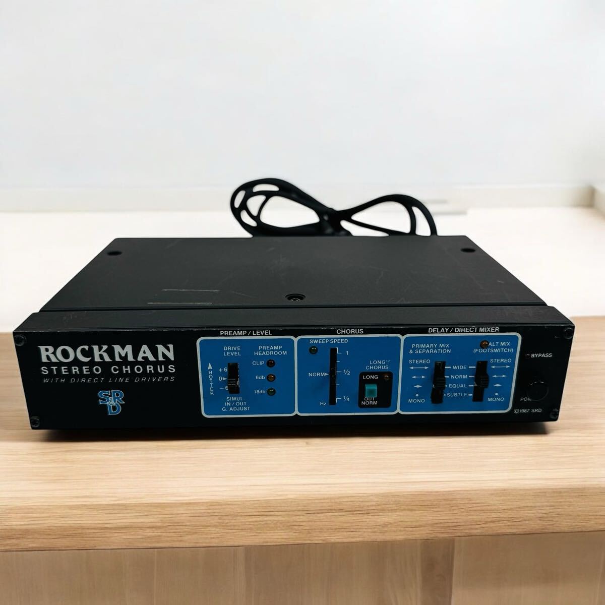 【やや傷や汚れあり】【希少】 ROCKMAN ロックマン STEREO CHORUS 100V仕様の落札情報詳細 - Yahoo!オークション ...
