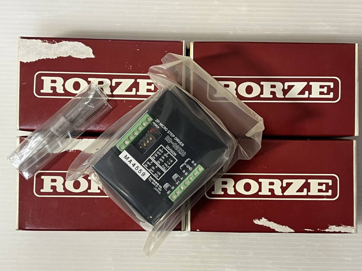 【目立った傷や汚れなし】未使用品 4個まとめて！ RORZE/ローツェ 2PMICRO STEP DRIVER(マイクロステップドライバー ...