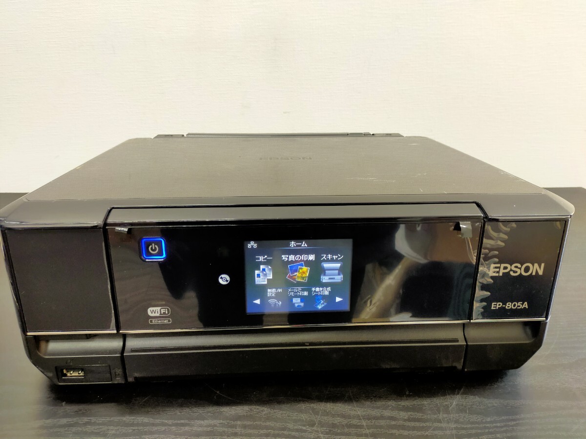 【やや傷や汚れあり】UTS220 EPSON エプソン インクジェットプリンター 複合機 EP-801A C391A ブラック 通電のみ確認 現状品の落札情報詳細 - Yahoo!オークション ...