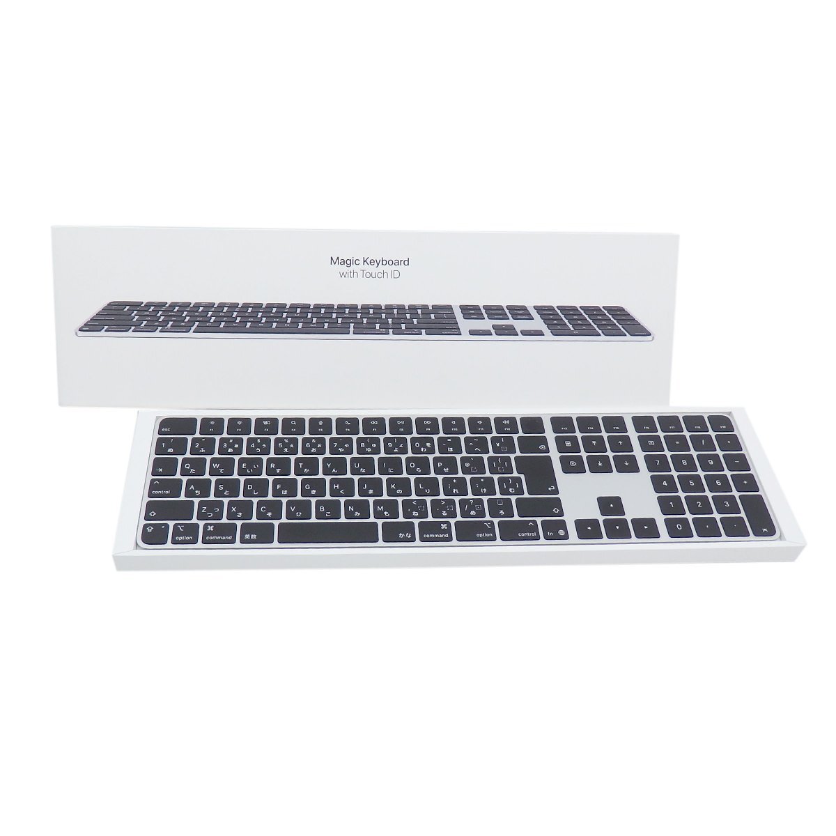【目立った傷や汚れなし】【中古】 アップル Apple Magic Keyboard with Touch ID and Numeric ...