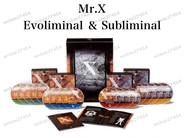 【未使用】【Mr.X】エボリミナル＆サブリミナル（Evoliminal＆Subliminal）Mr.Xのマインドセットが潜在意識に刷り込まれる ...