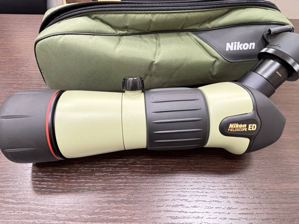 【傷や汚れあり】4724* Nikon ニコン FIELDSCOPE ED Ⅲ-A WATERPROOF フィールドスコープ ウォーター ...