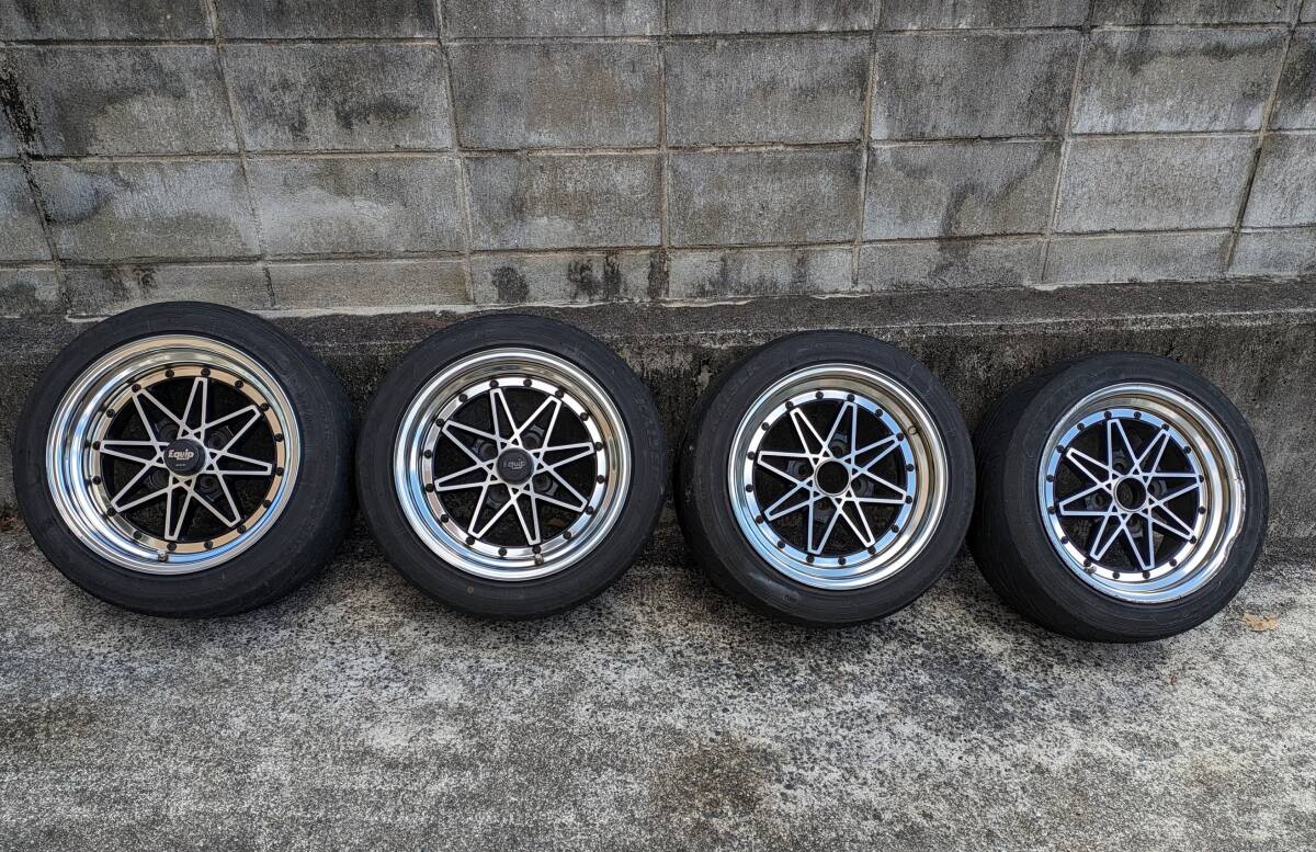 【やや傷や汚れあり】ワーク エクイップ03 work Equip03 15インチ 4H PCD100 ロードスター NA NBの落札情報詳細 - Yahoo!オークション落札価格検索 オークフリー