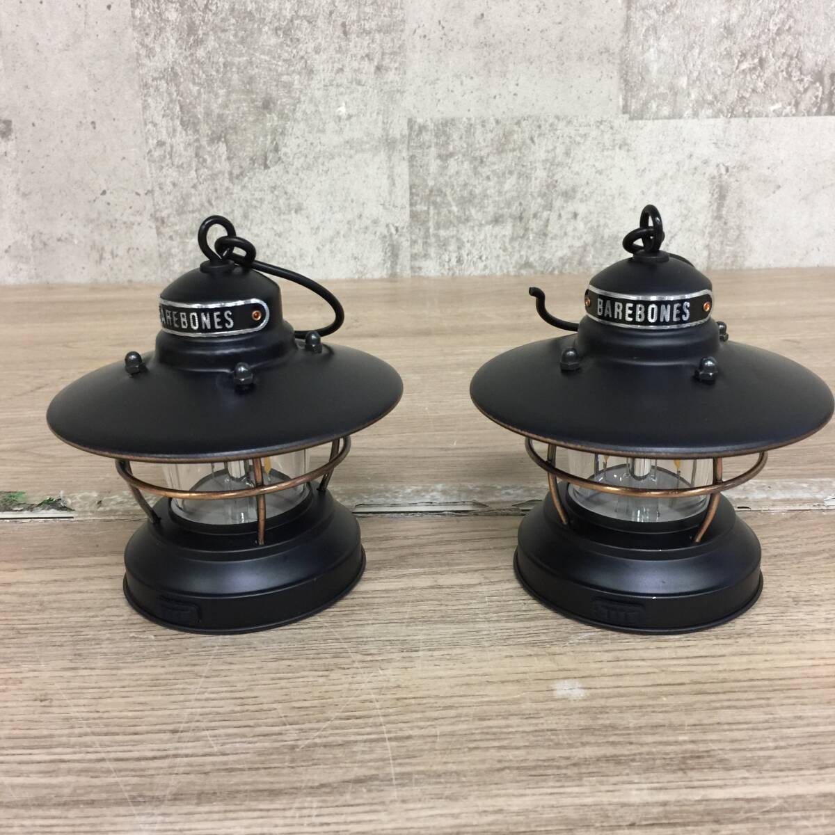 【目立った傷や汚れなし】美品 ベアボーンズ ミニエジソンランタンLED ブラック 2点 Barebones ライト LED ランタン 電池式 アウトドア キャンプ 7tmc02061859の ...
