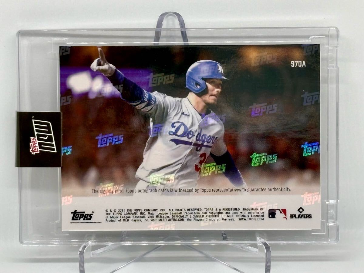 【未使用に近い】Topps NOW 2021 Card #970A Cody Bellinger On-Card Auto 29/99 直筆 ...