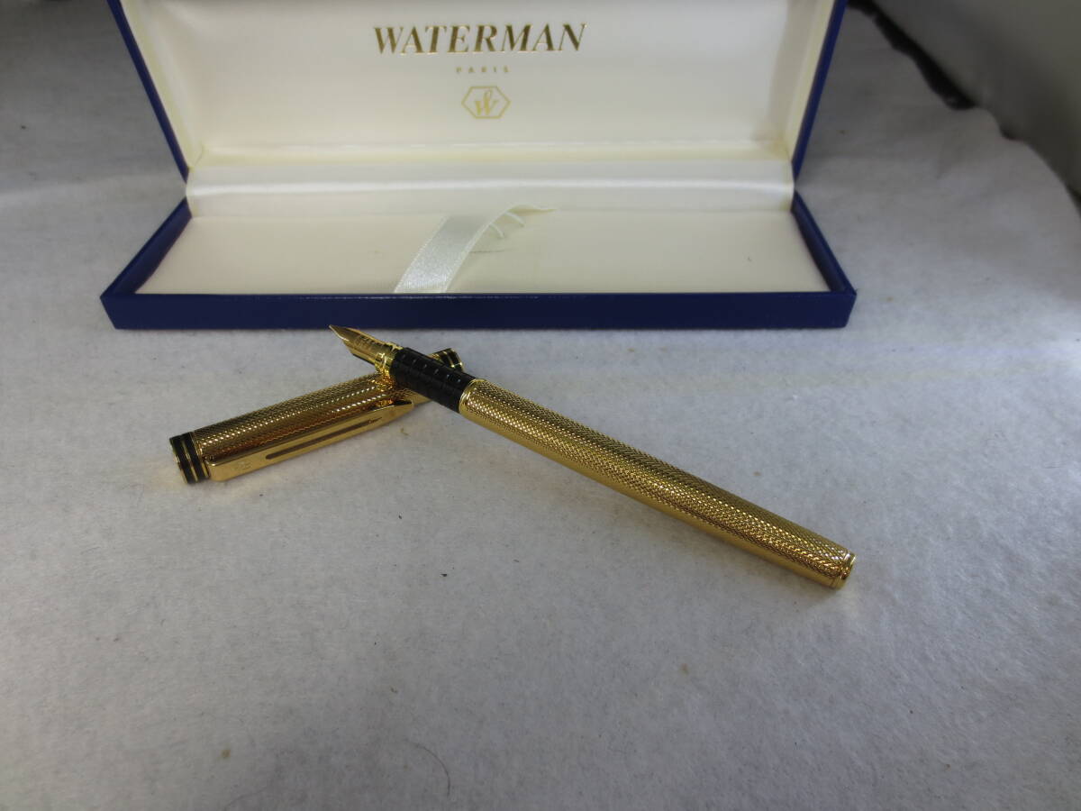 【目立った傷や汚れなし】【72341】美品 ウォーターマン WATERMAN アイデアル IDEAL 万年筆 18K-750 ゴールド 筆記用具の落札情報詳細 - Yahoo!オークション落札 ...
