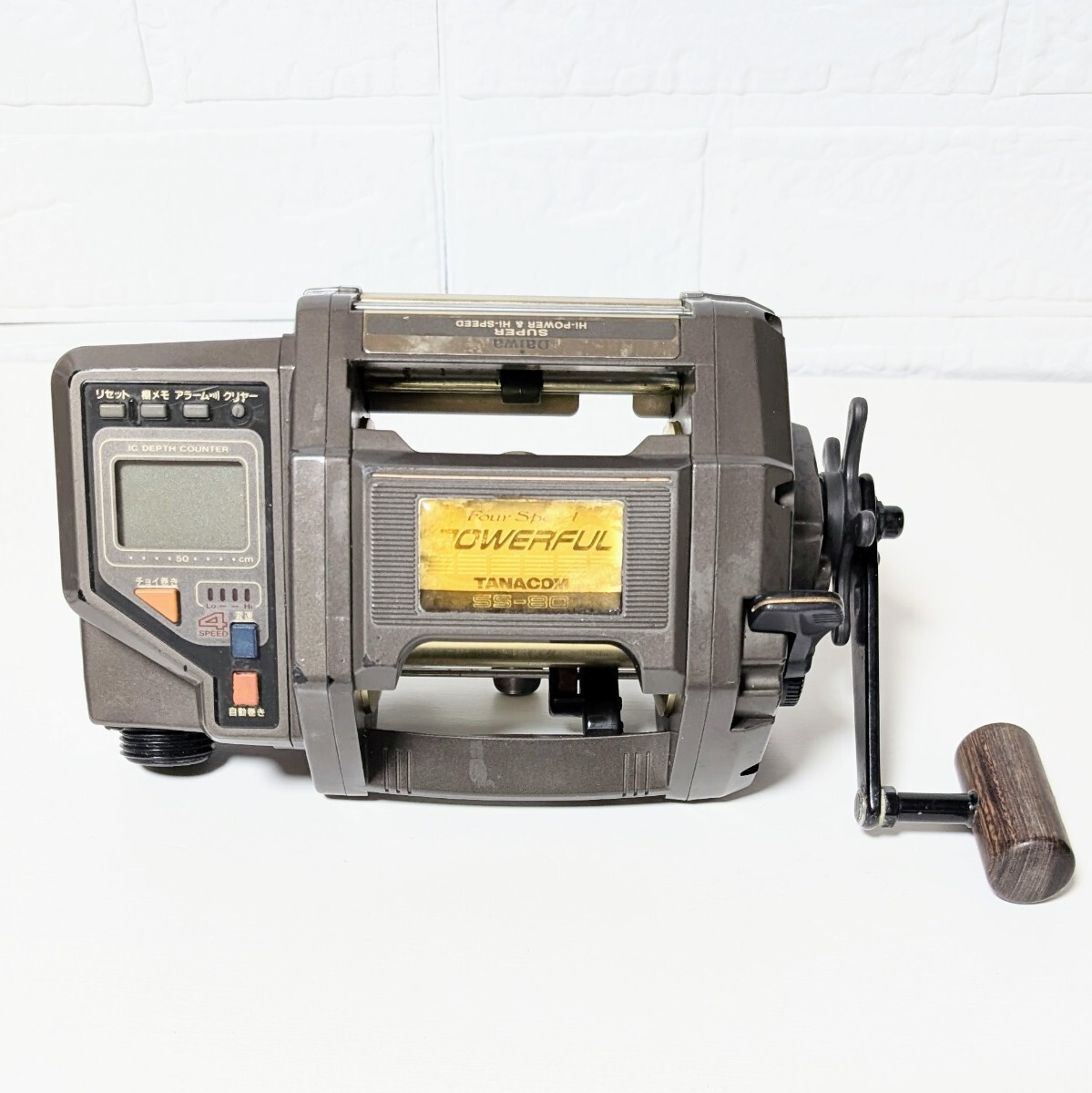 【傷や汚れあり】Daiwa POWERFUL TANACOM SS-80 Four Speed ダイワ 電動リール パワフル タナコン SS-80 通電確認済みの落札情報詳細 - Yahoo ...