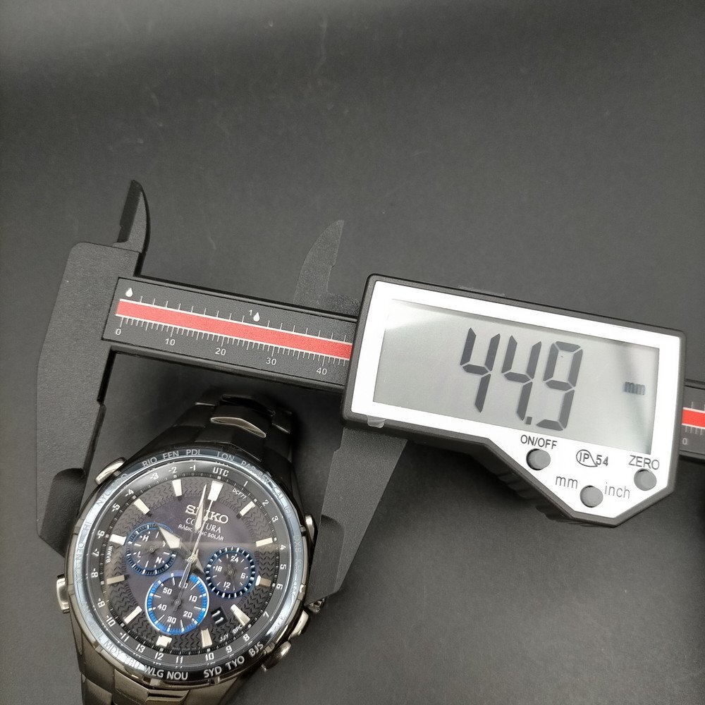 【傷や汚れあり】セイコー Seiko 腕時計 動作品 8B92-0AX0（コーチュラ クロノグラフ） メンズ 4714382の落札情報詳細 ...