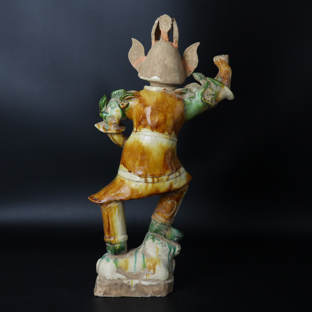 【やや傷や汚れあり】【宙】中国古玩 唐三彩 三彩天王神像 高45.5cm 天王俑 陶器 置物 唐物 骨董 中国唐時代 中国美術 [D]3S07.l.4.1.Dの落札情報詳細 - Yahoo ...