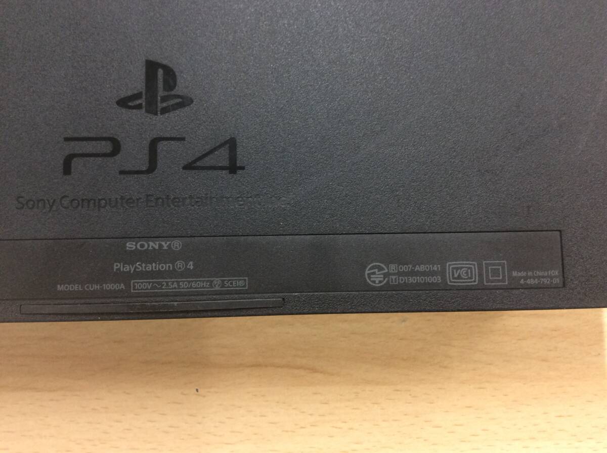 【傷や汚れあり】RR105 【通電のみ確認※訳あり】SONY PlayStation4 CUH-1000A ブラック PS4 プレイステーション4 ソニー 現状品 ジャンク品の落札情報詳細 ...