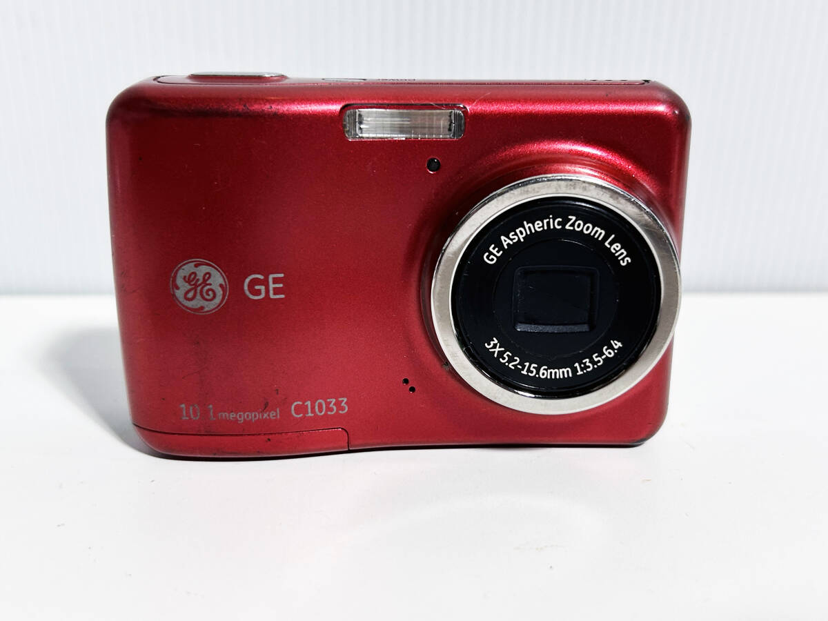 【やや傷や汚れあり】中古★GE コンパクトデジタルカメラ GE Aspheric Zoom Lens 3x 5.2-15.6㎜ 1:3.5-6 ...