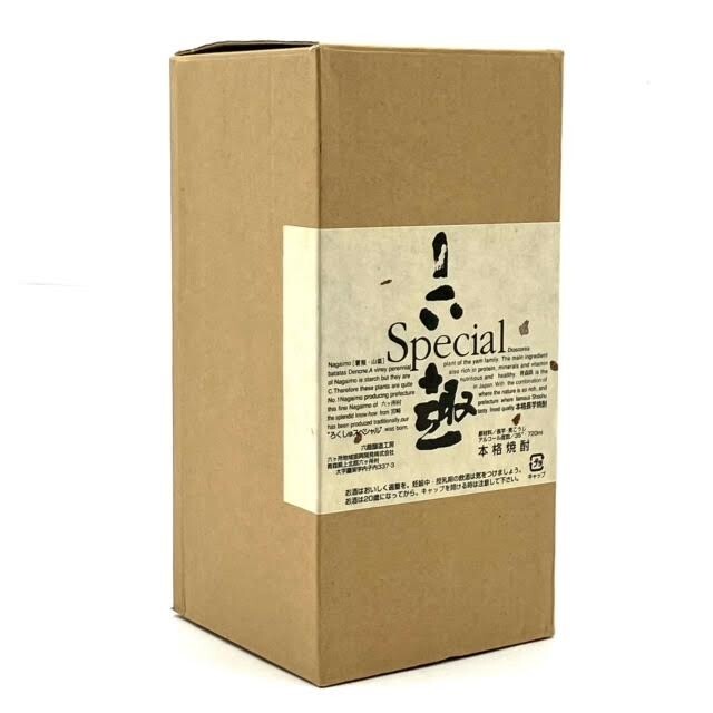 【未使用】仙35【未開栓】六趣Special 本格長芋焼酎 35％ 720ml 箱付き ろくしゅスペシャル 本格 焼酎 青森六ケ所村 古酒の落札情報詳細 - Yahoo!オークション落札価格 ...