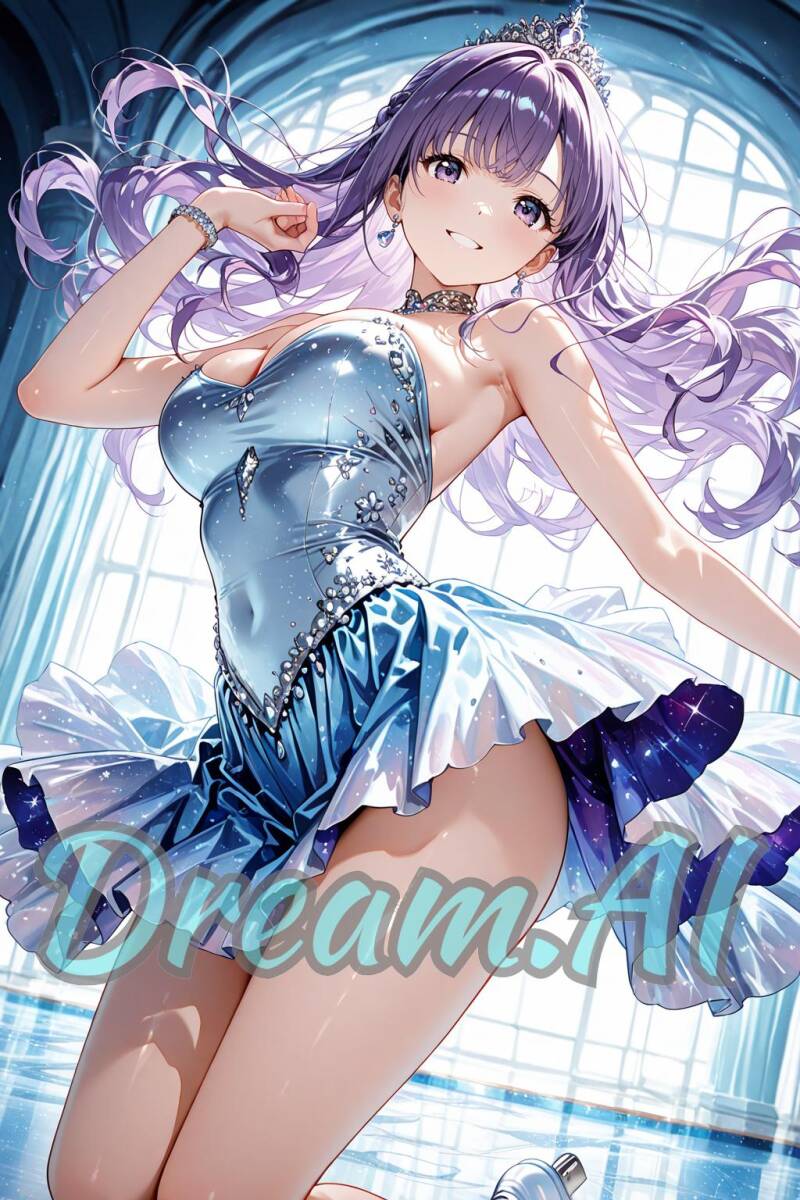 【未使用】O6581 フィギュアスケート スポーツ女子 ユニフォーム 「紫穂 しほ」 アイドル ポスター 高画質 A4 AI イラスト アニメ 美女の落札情報詳細 - Yahoo!オークション ...