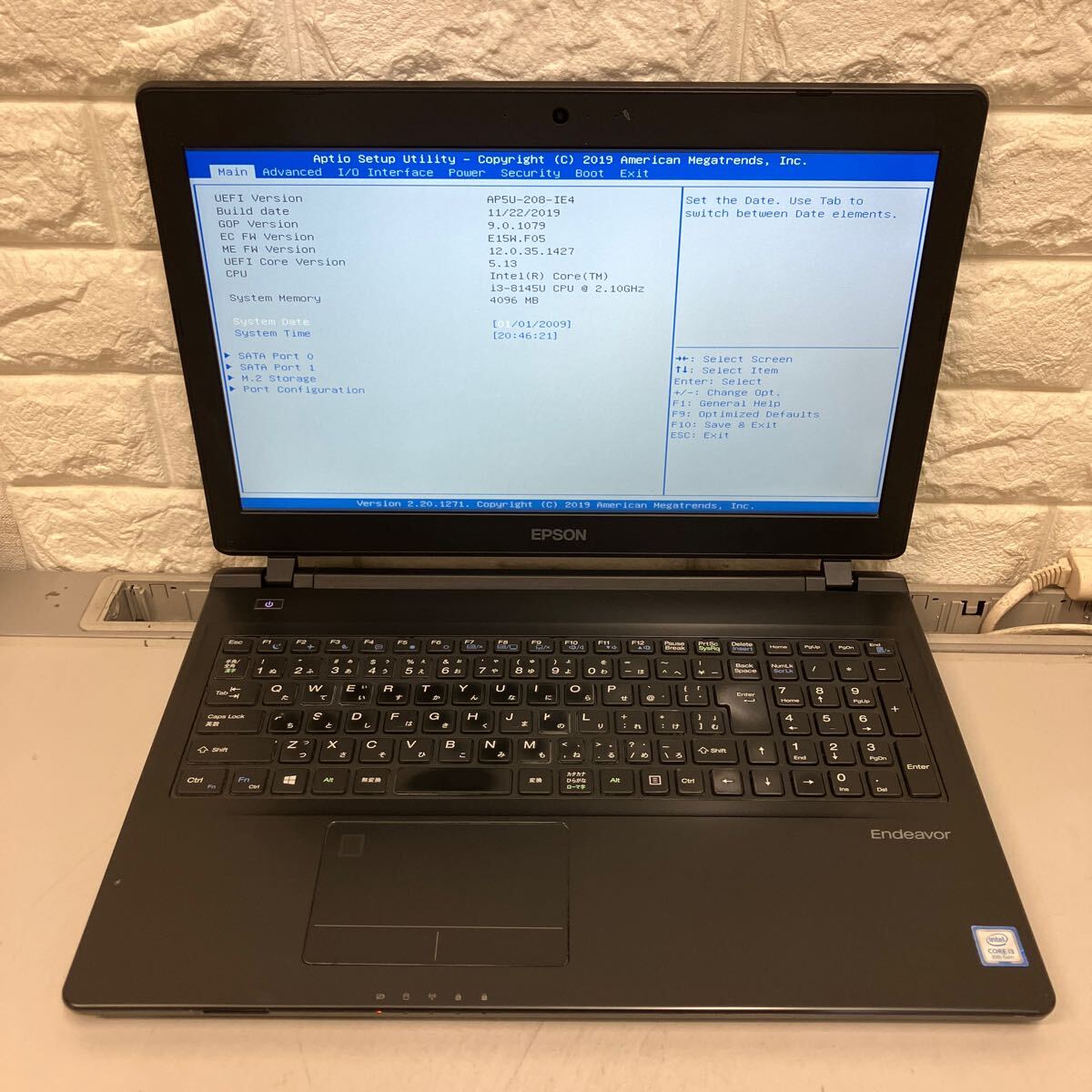 【傷や汚れあり】I67 EPSON Endeavor NJ4300 Core i3 8145U メモリ4GBの落札情報詳細 - Yahoo!オークション落札価格検索 オークフリー