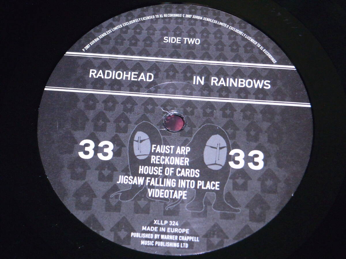 【目立った傷や汚れなし】RADIOHEADのLP「IN RAINBOWS」EUオリジナル盤の落札情報詳細 - Yahoo!オークション落札価格 ...