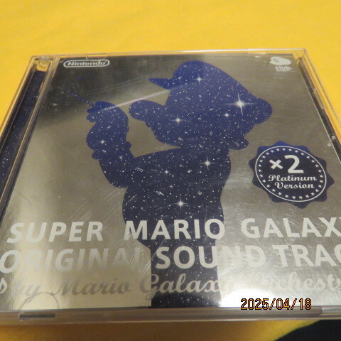 【やや傷や汚れあり】SUPER MARIO GALAXY ORIGINAL SOUND TRACK Platinum Version 2CD ...