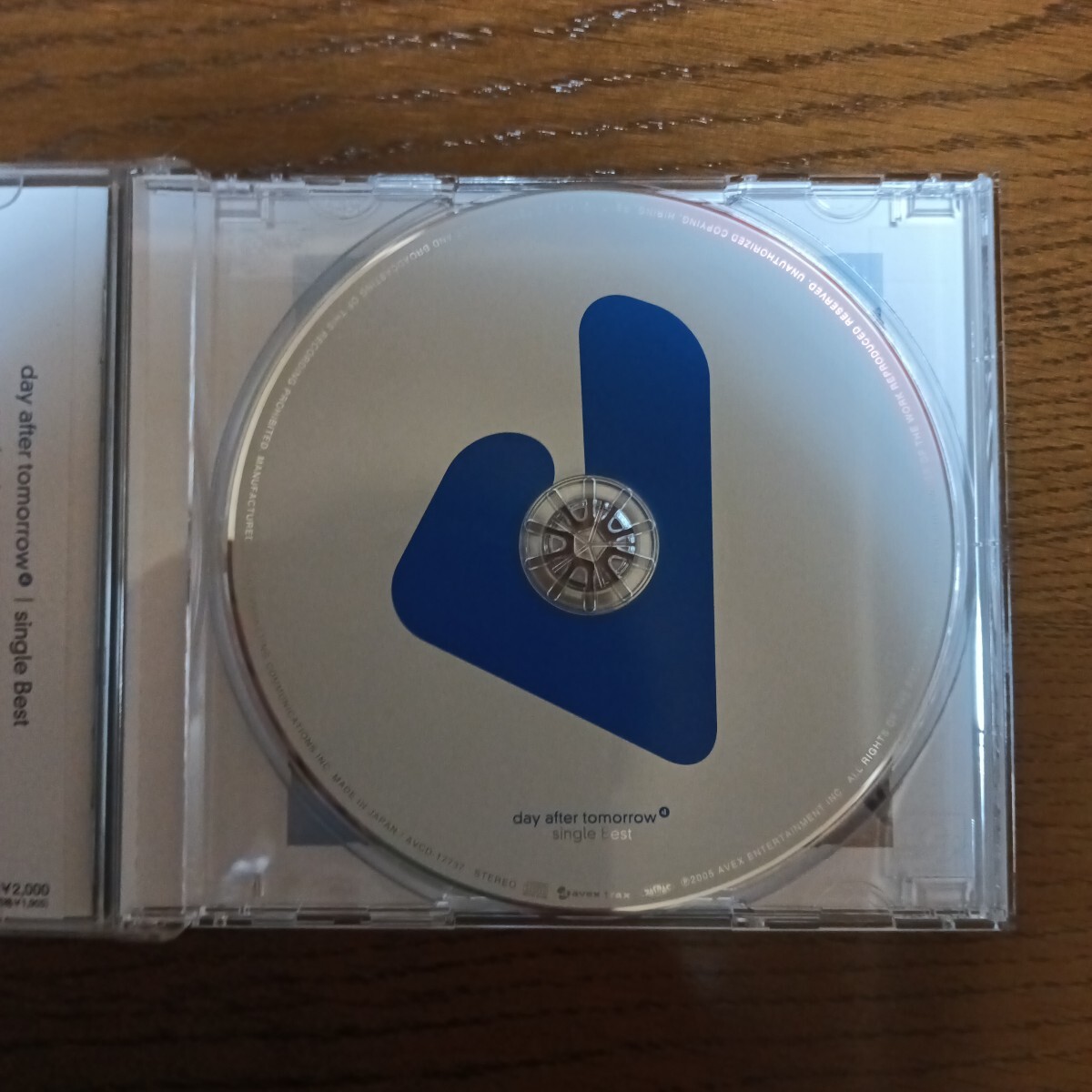【目立った傷や汚れなし】【美品 帯付き】day after tomorrow - Single Best / CDアルバムの落札情報詳細 ...