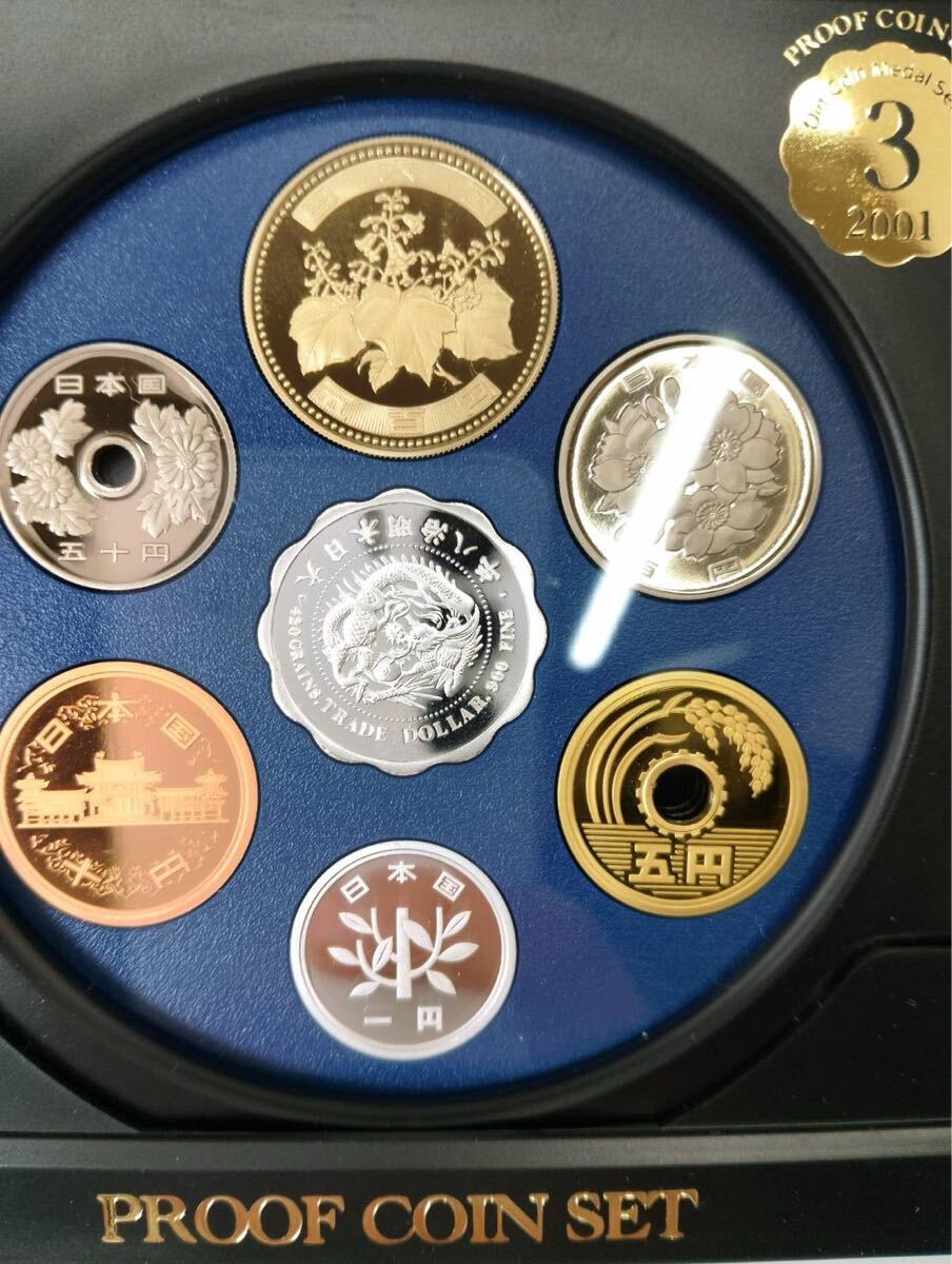【やや傷や汚れあり】プルーフ コイン セット額面666円×4セット 2664円分 Old Coin Medal Series 1999 2000 2001 2004 貨幣セット プルーフ 硬貨 ...