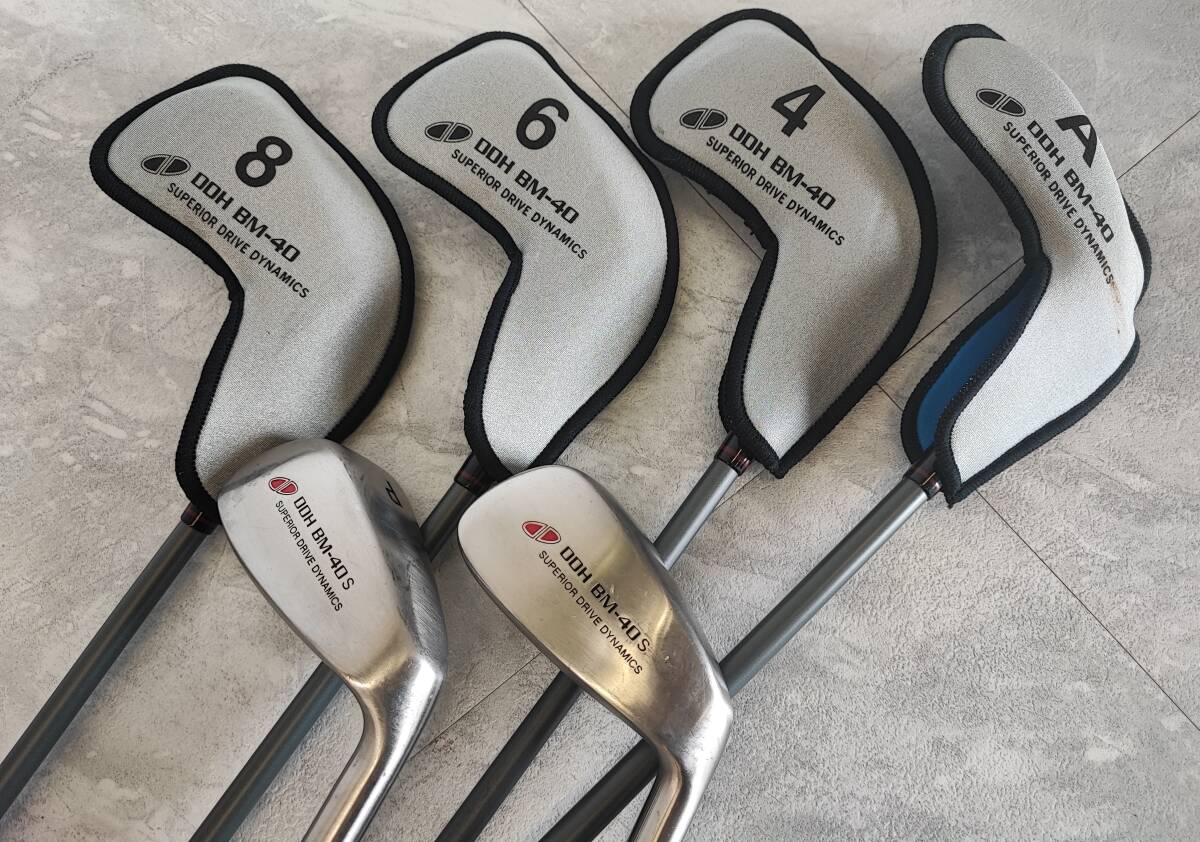 【やや傷や汚れあり】★ 【USED】DDH BM-40S アイアンセット 8/7/6/4/A/P LINEARFLEX フレックスS 160サイズの落札情報詳細 - Yahoo!オークション ...
