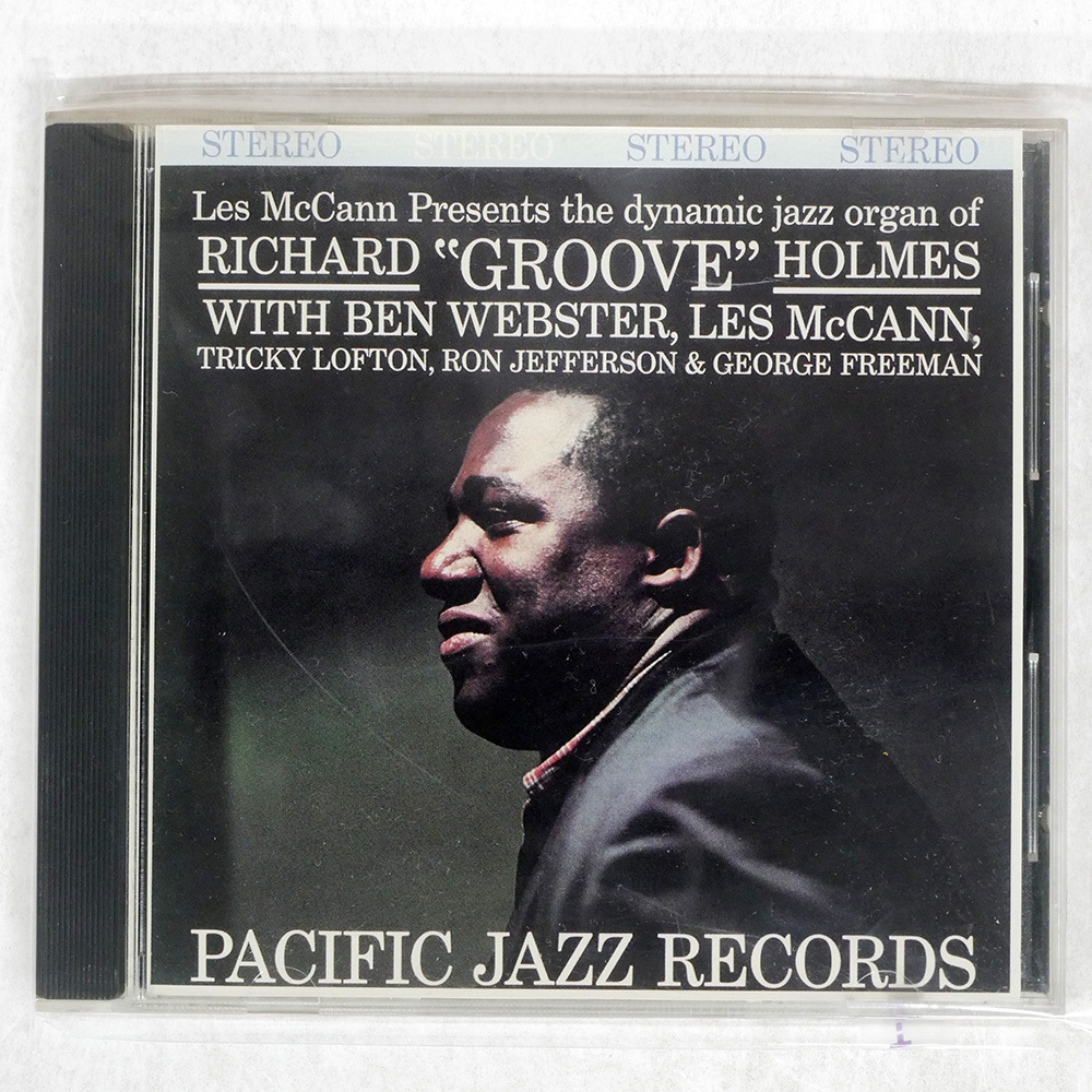【やや傷や汚れあり】輸入盤 RICHARD GROOVE HOLMES WITH BEN WEBSTER/GROOVE/PACIFIC ...