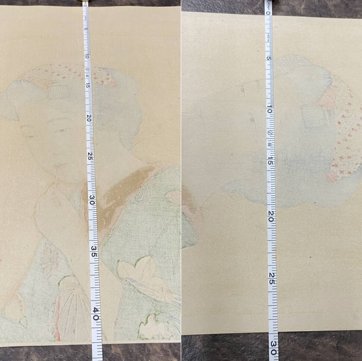 【やや傷や汚れあり】真作 橋口五葉 GOYO HASHIGUCHI 「紅筆を持てる女」 木版画 私家版 雲母摺 1920年の落札情報詳細 - Yahoo!オークション落札価格検索 オークフリー