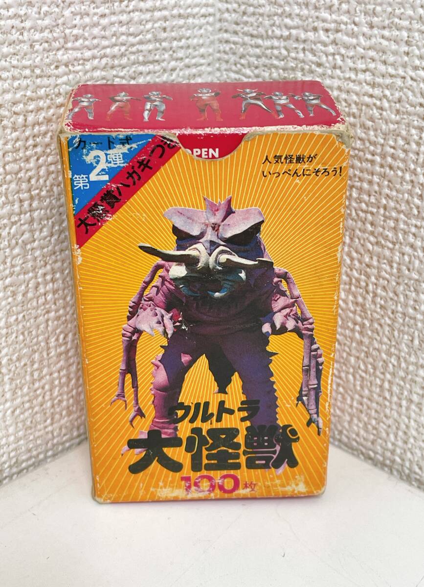 【やや傷や汚れあり】【第2弾 ウルトラ大怪獣 カード式 100枚】二見書房/ウルトラマン/ウルトラセブン/エース タロウ レオ/レトロ/A75-427の落札情報詳細 - Yahoo ...