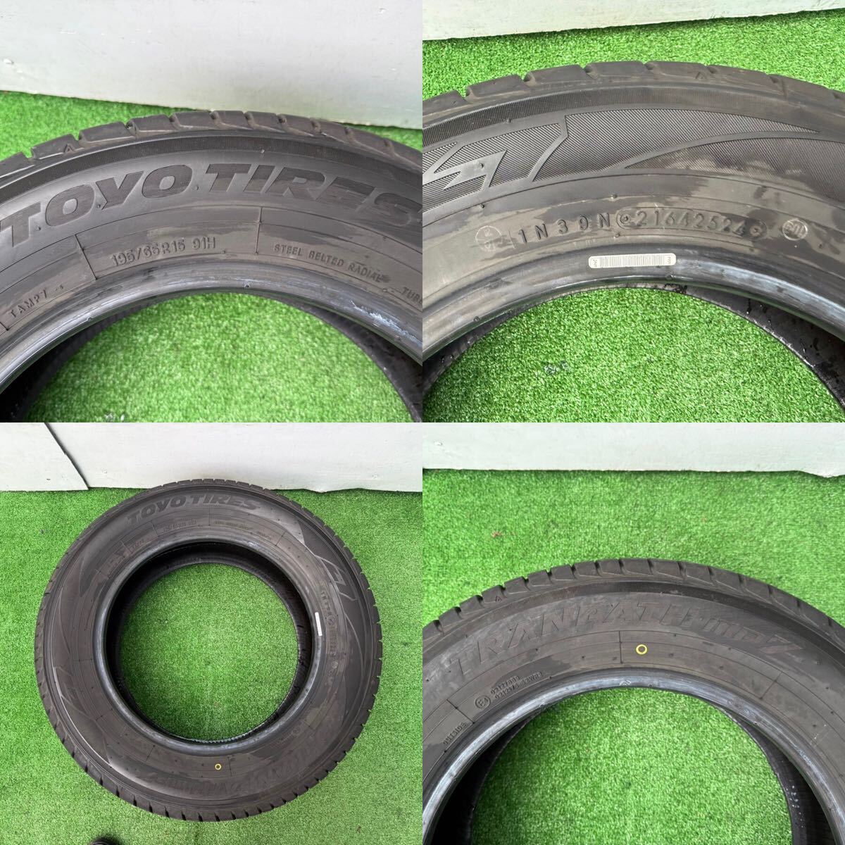 【やや傷や汚れあり】【即決送料無料]TOYO TRANPATH MP7 TOYO TIRES 195/65r15. 4本セット2024年製 ★残9分山以上・バリ山の良品です！の落札情報詳細 ...