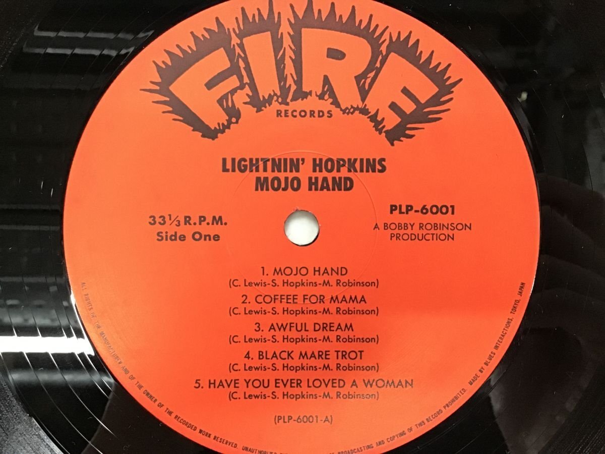 要申請送料サービス！MONO完オリ7吋フラットエッジ！Lightnin' Hopkins / Mojo Hand代表曲45の落札情報詳細 ...