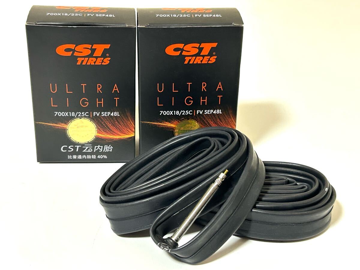 【未使用】【送料無料超特価】実測67g CST UltraLight 700×18-25C 仏式48mmバルブ 新品2個セット《軽量チューブ》の落札情報詳細 - Yahoo!オークション落札 ...