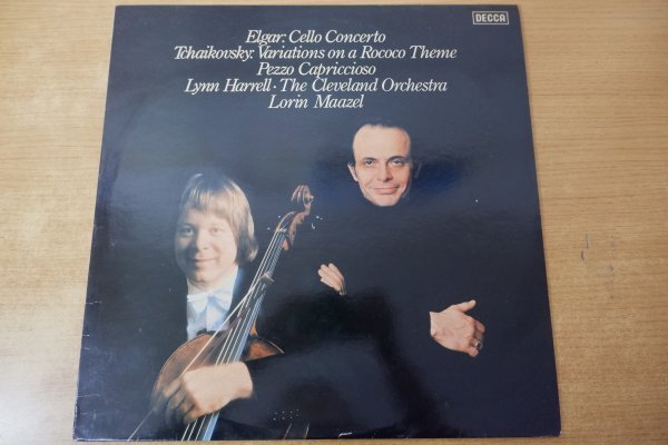 【やや傷や汚れあり】K8-064＜LP/UK盤/美盤＞Elgar, Tchaikovsky:Cello Concerto 他 - Lynn ...