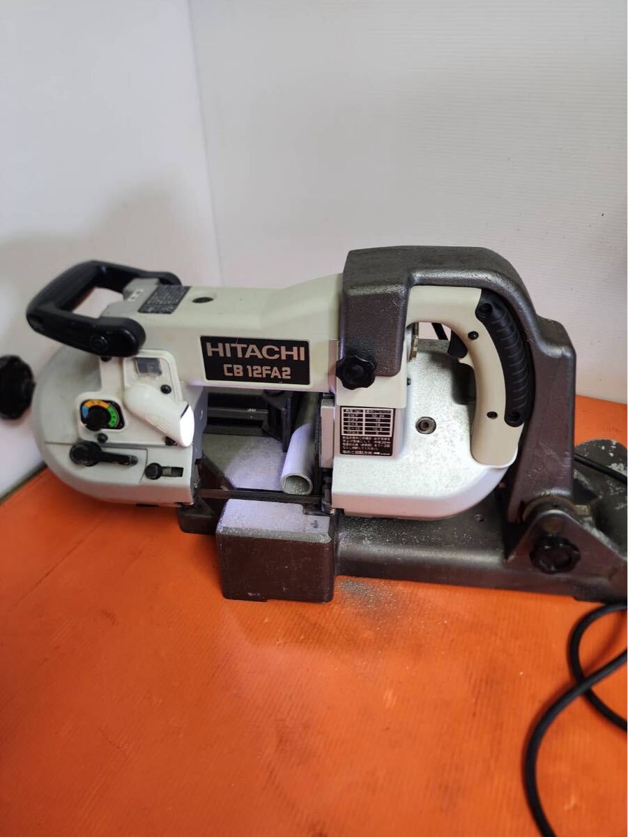 【傷や汚れあり】 HITACHI 日立工機 CB 18FA2 180mmロータリーバンドソー 電動工具 切断機 通電確認済みの落札情報詳細 ...