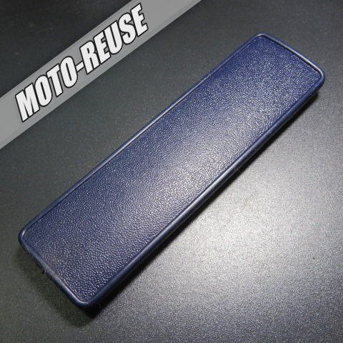 【傷や汚れあり】 【YAMAHA】純正フレームナンバーカバー 紺（ペリカンジョグ JOG 27V MINT TRY 2JA 3CP Champ ...