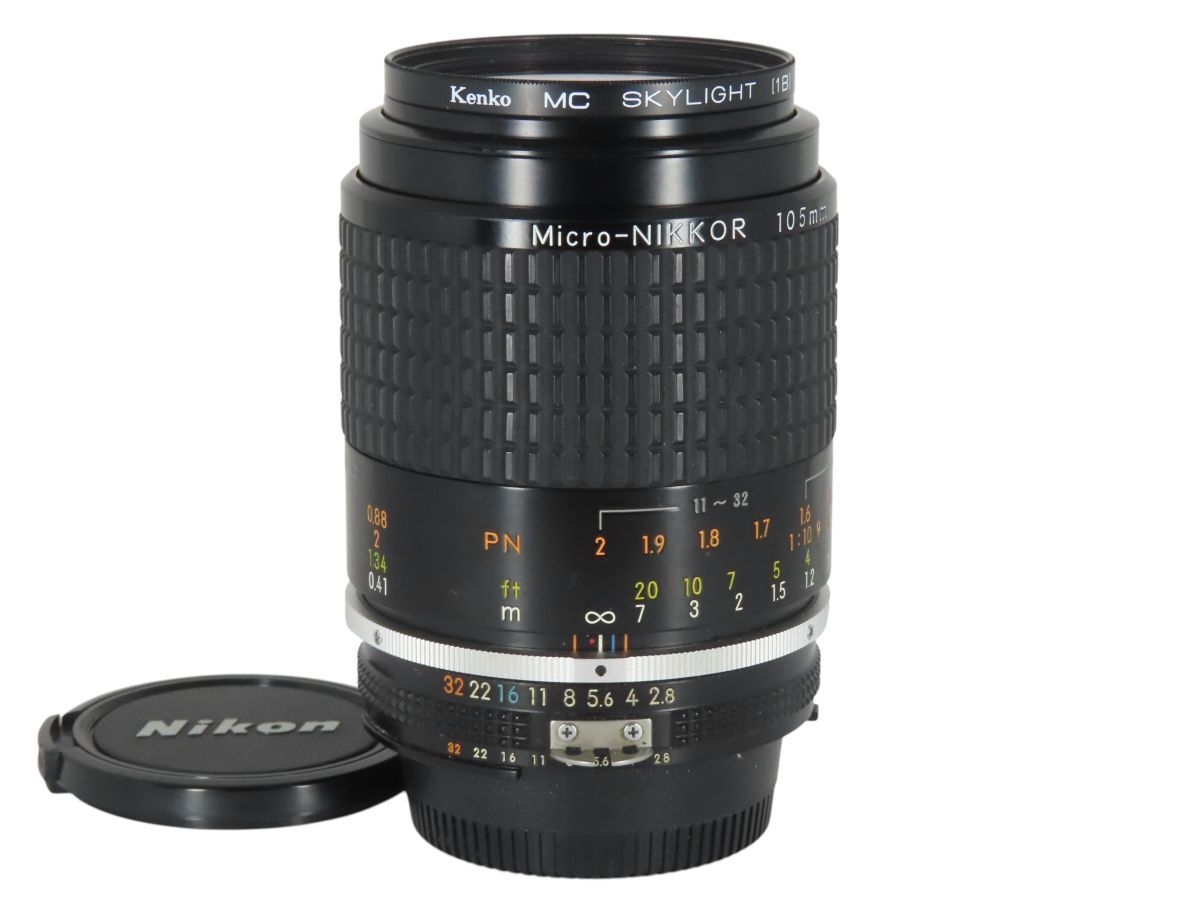 【やや傷や汚れあり】077 Nikon Micro-NIKKOR 105mm F2.8 Ai-S マクロレンズ MFレンズの落札情報詳細 - Yahoo!オークション落札価格検索 オークフリー