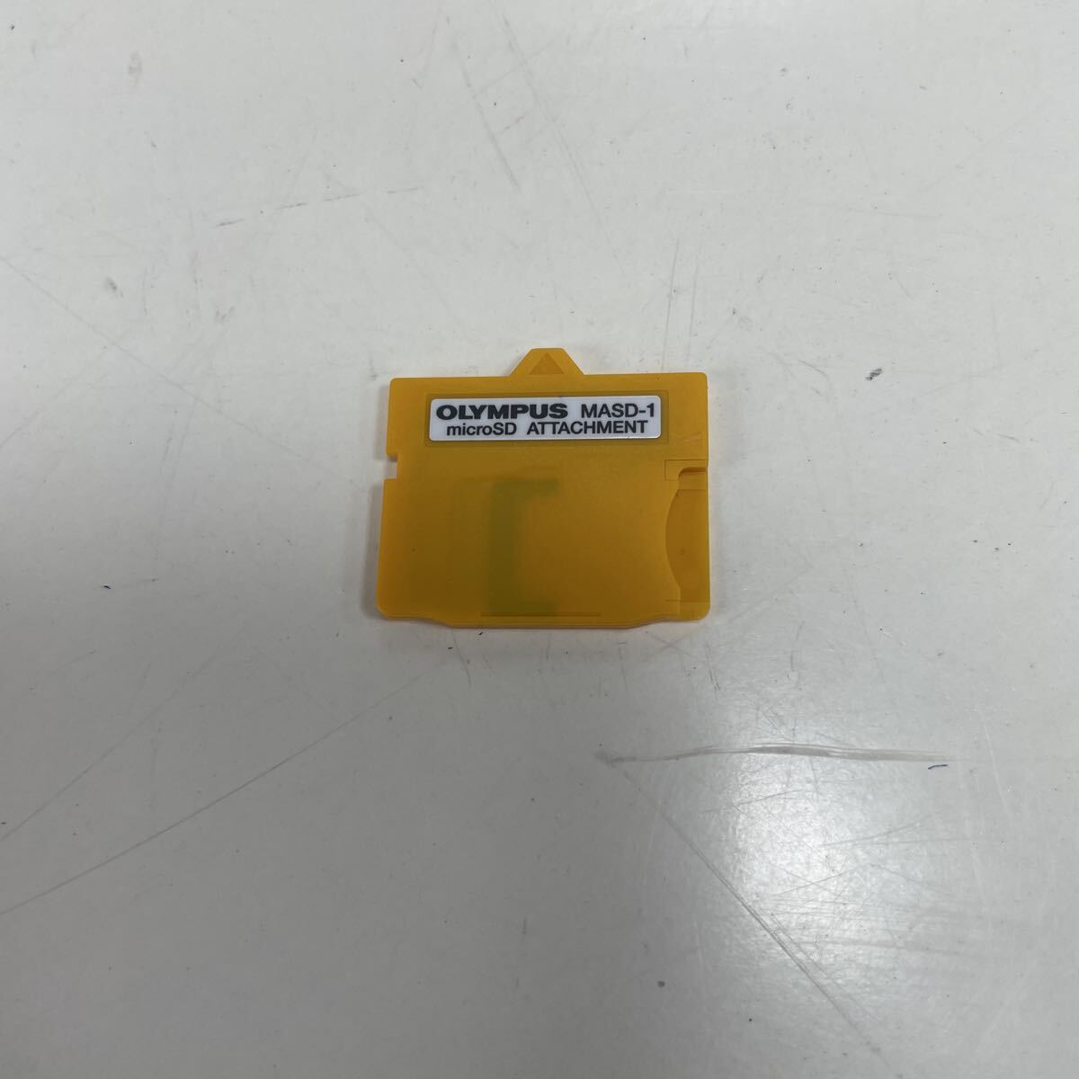 【傷や汚れあり】CC1-50822W2 OLYMPUS MASD-1 microSD カードアタッチメント xDピクチャーカード【送料140円 ...