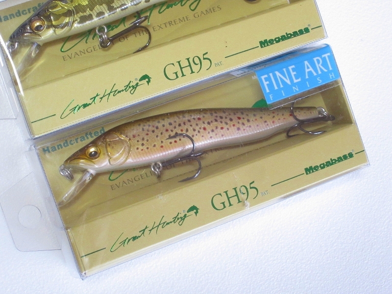 【未使用】メガバス GH95 2本セット 限定カラー ドジョウ FAブラウントラウト グレートハンティング megabass イトウの落札情報詳細 - Yahoo!オークション落札価格検索 ...