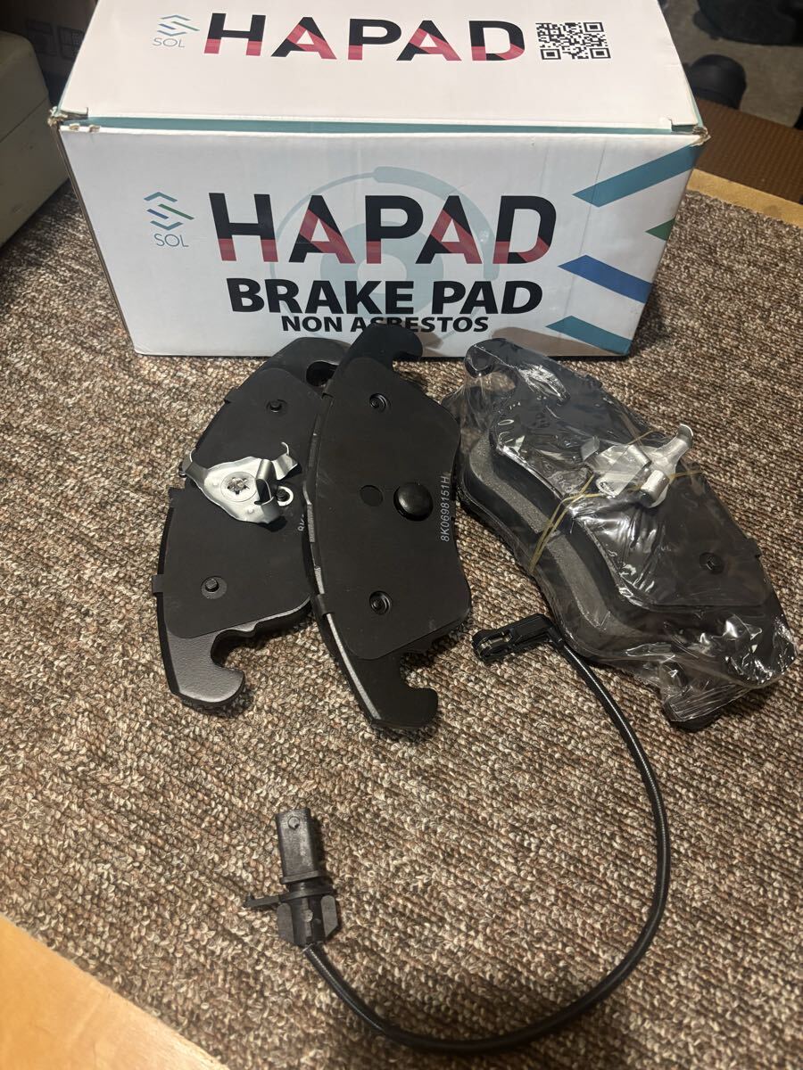 【未使用】Audi A4 8K/A5 8T 8F/A6 4G/A7 4G/Q5 8R HAPAD ブレーキパッド 8K0698151H-5105…の落札情報詳細 - Yahoo!オークション ...