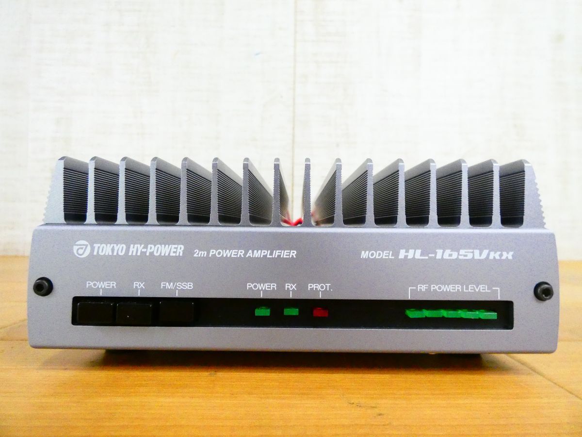 【目立った傷や汚れなし】(TK-67) TOKYO HY-POWER 東京ハイパワー HL-165V KX リニアアンプ アマチュア無線 ...