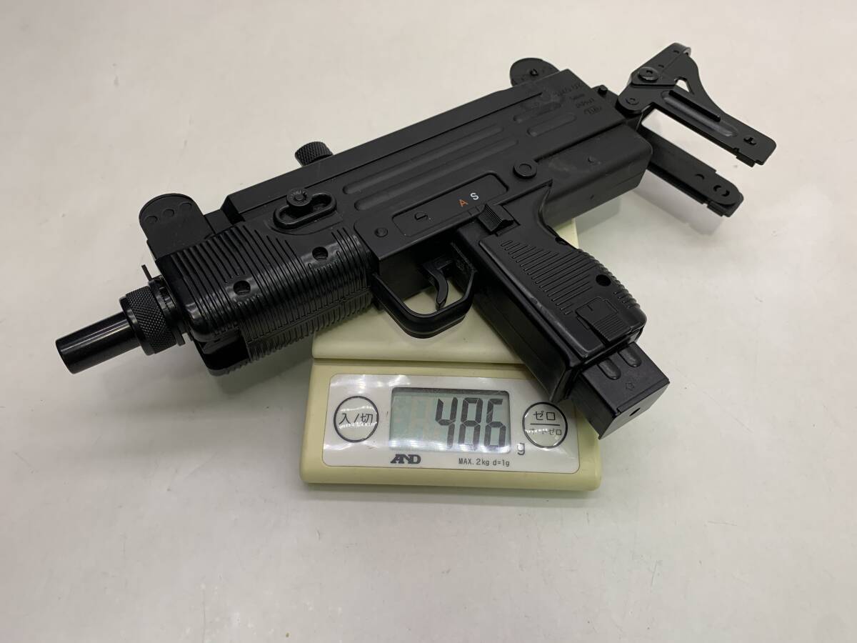 【やや傷や汚れあり】ジャンク 東京マルイ 電動ガン ウージーSMG ミニ フルオートモデル TOKYO MARUI 6mm J刻印→ ...
