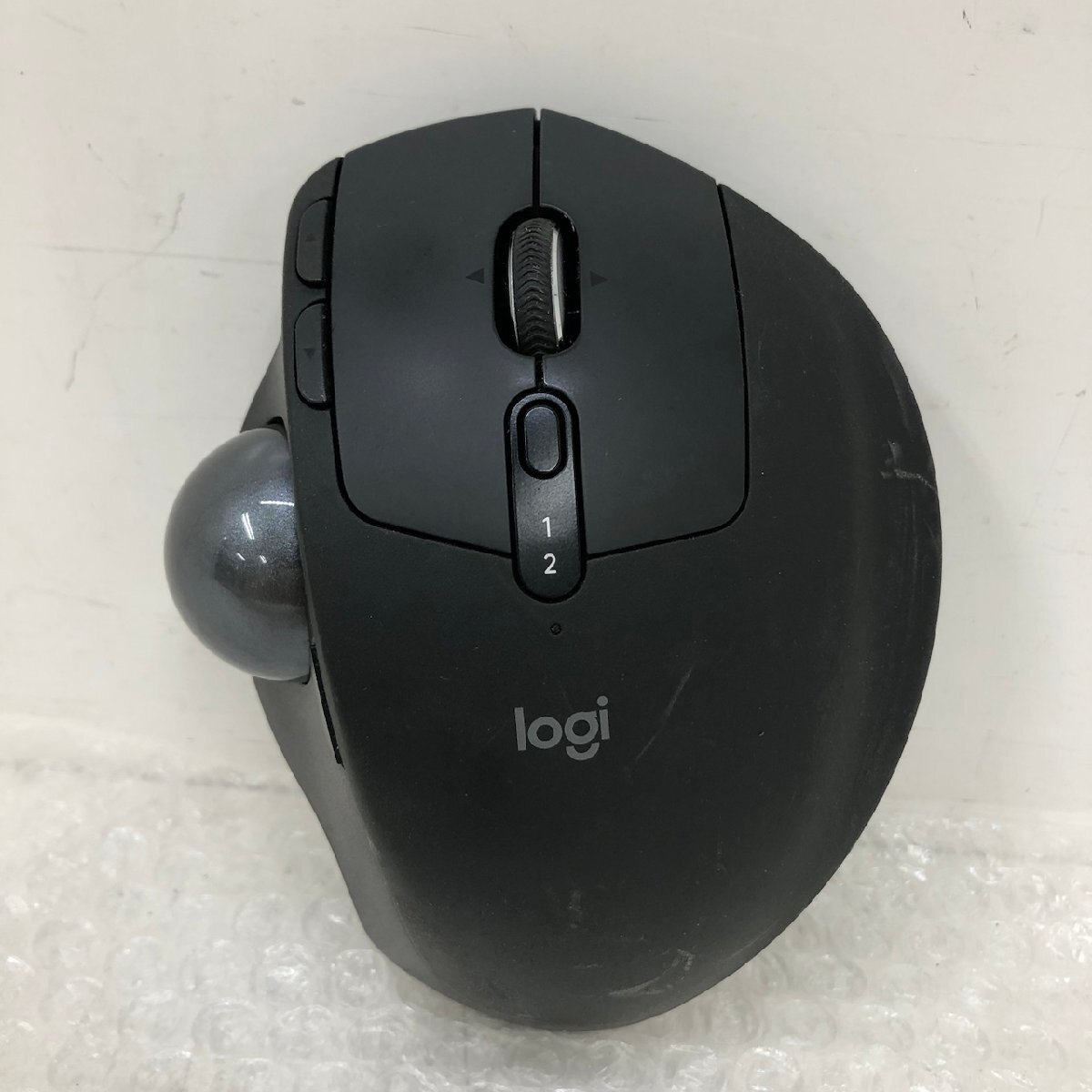 【傷や汚れあり】Logicool MX ERGO M-R0065 ロジクール ワイヤレス Bluetooth トラックボール マウス 本体のみ 250909SK100288の落札情報詳細 ...