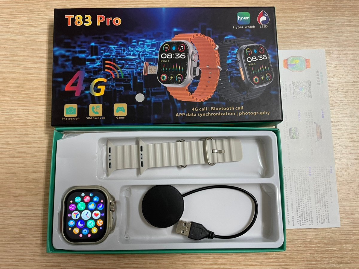 【未使用に近い】Hyper watch T83 Pro スマートウォッチ 4G セルラー GPS Bluetooth 動作品 ②の落札情報詳細 ...
