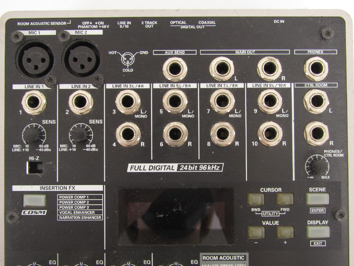 【傷や汚れあり】EDIROL Roland ローランド M-10DX 10ch Digital MIXER M10DX デジタルミキサー 本体 ...